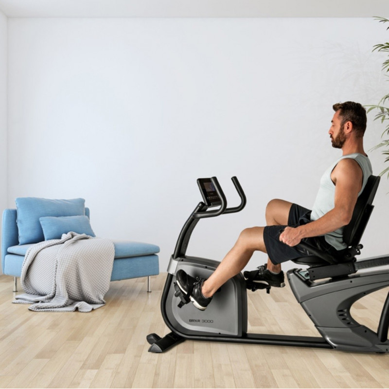 BRX-R3000 HRC recumbent ergometro con ricevitore wireless APP Ready